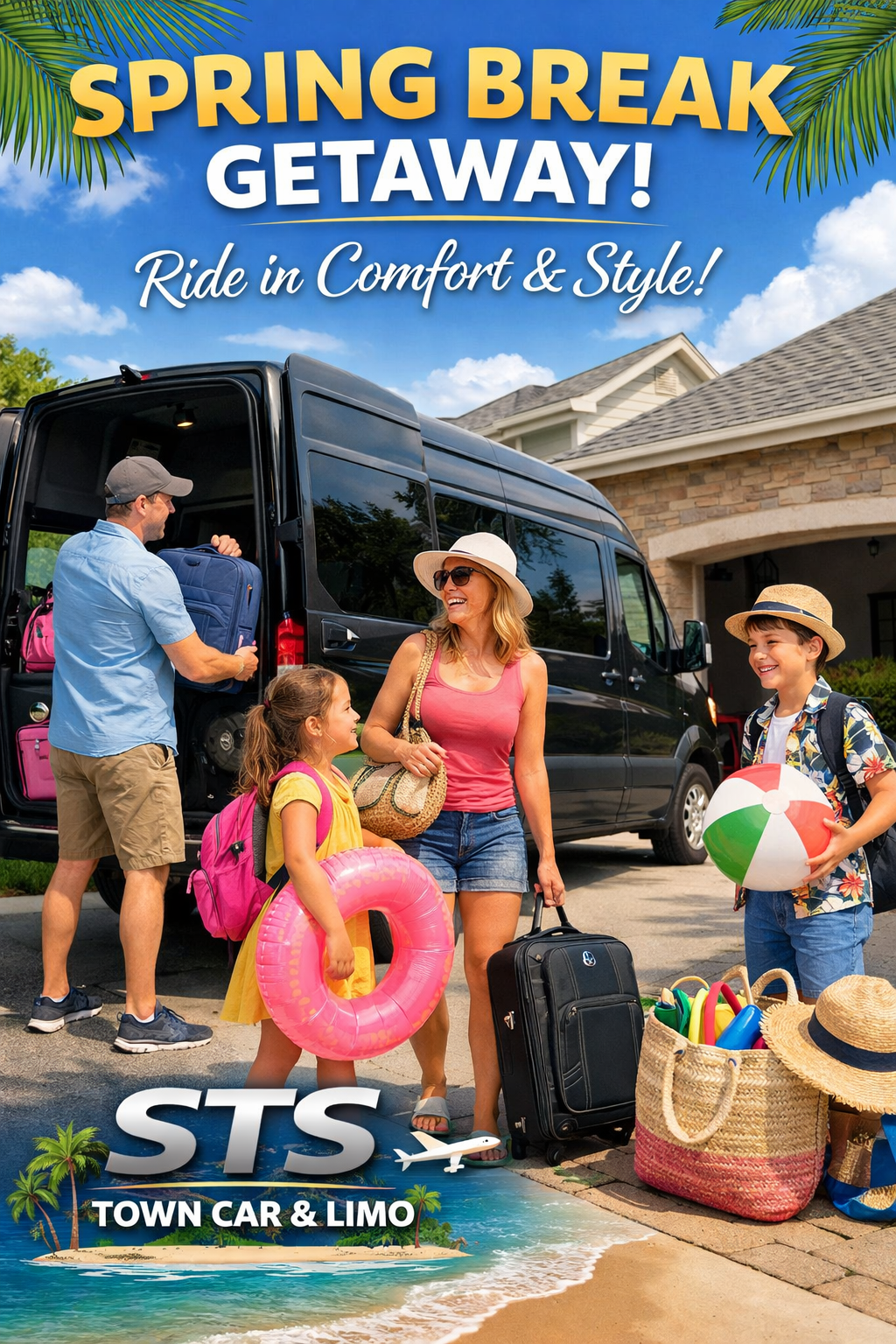 Spring Break Family Transportation | STS Town Car & Limo Seattle